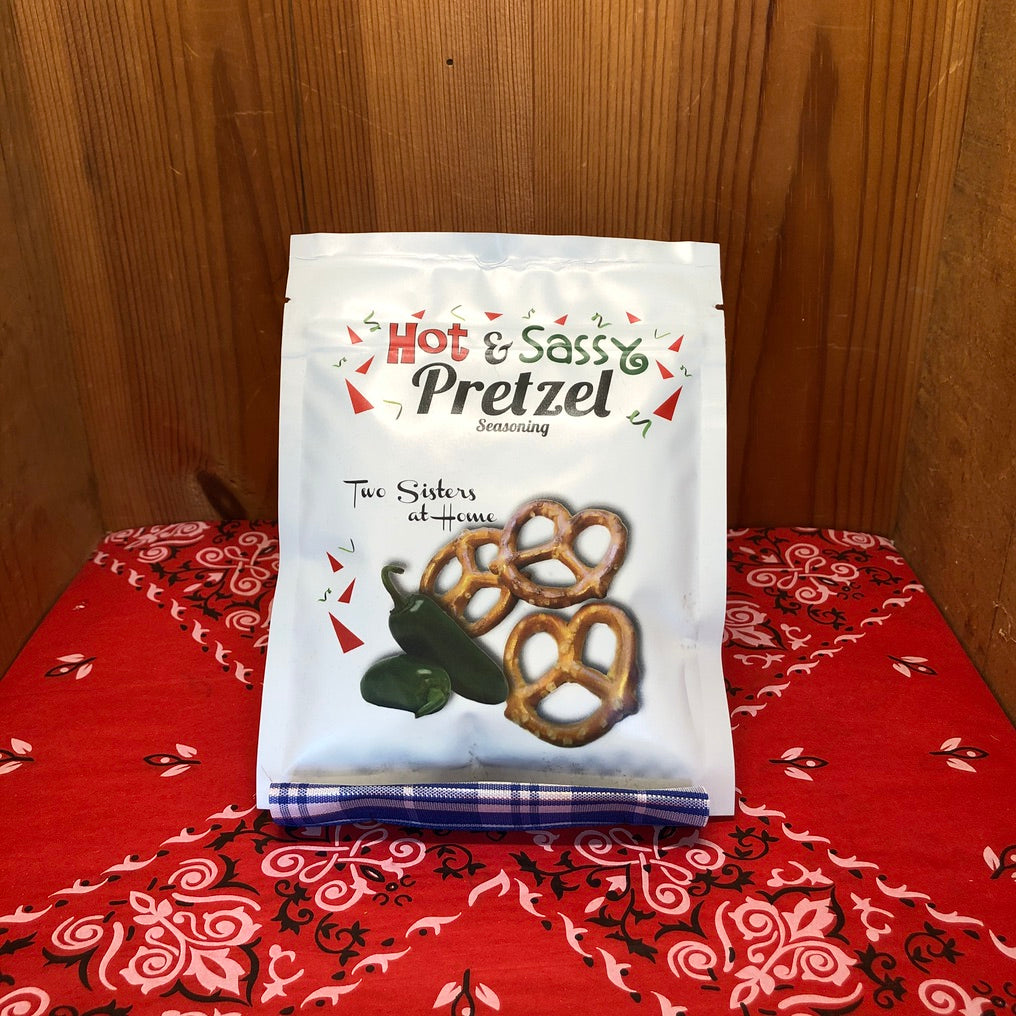 Hot & Sassy Pretzel Seasoning – Texas Gourmet Pantry